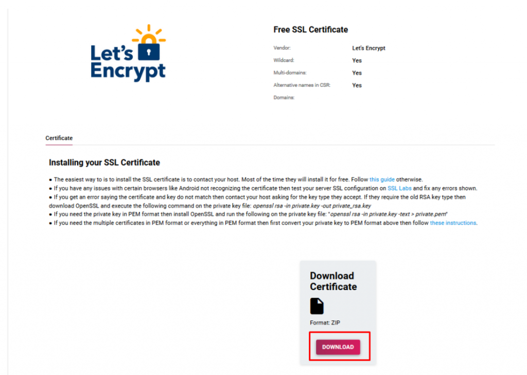 How To Configurate Ssl Certificate On Nginx Hostry Help Center